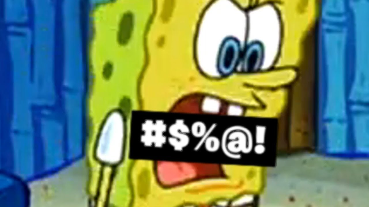 SpongeBob Swears - YouTube