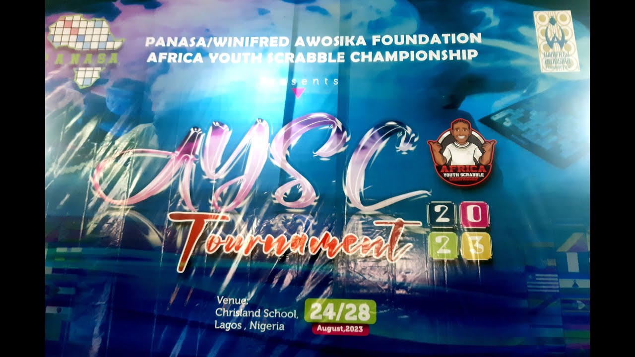 Panasa Winifred Awosika Foundation Africa Youth Scrabble Championship ...