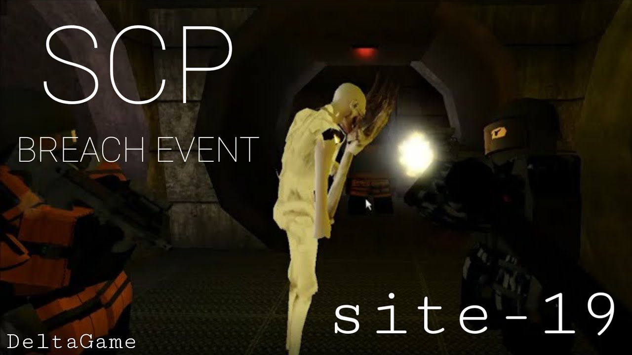 SCP Site 19 Breach Event : ROBLOX - YouTube
