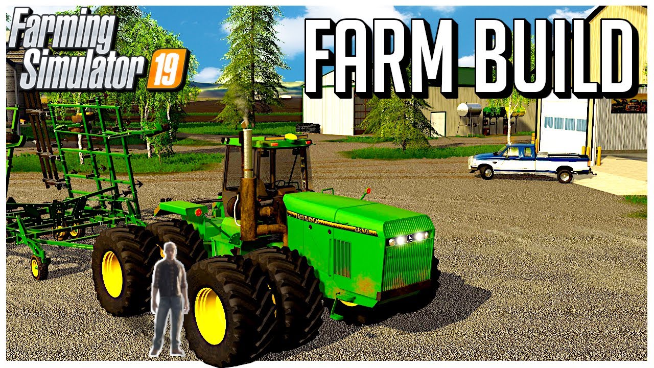 NEW FARM LAND, NEW FARM BUILD | FLINT HILLS ROLEPLAY | FARMING ...