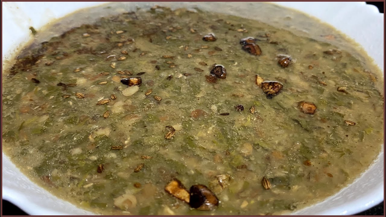 Winter's Special Sagpaita Dal | Traditional Bathua Dal | Palak Dal ...