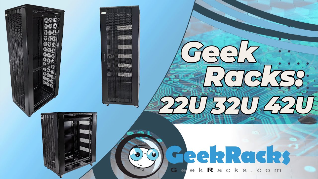 How To Use 22U, 32U & 42U for Your Computer Storage Solutions - YouTube