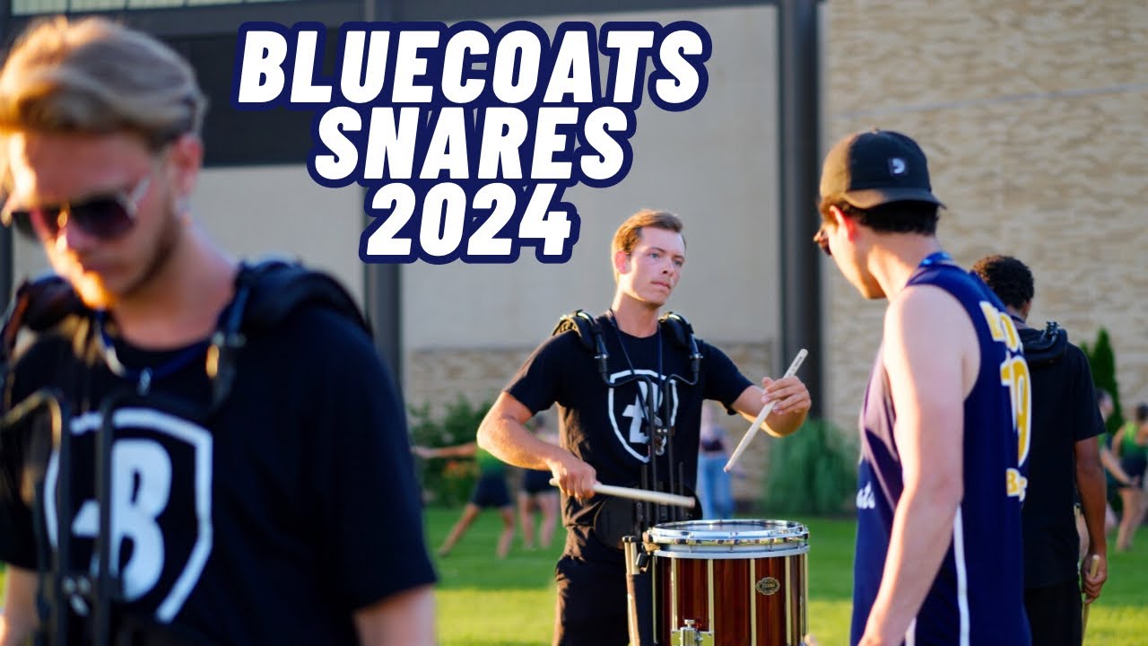 Bluecoats Drumline 2024 Snare Subs || 7/6 DCI Whitewater - YouTube