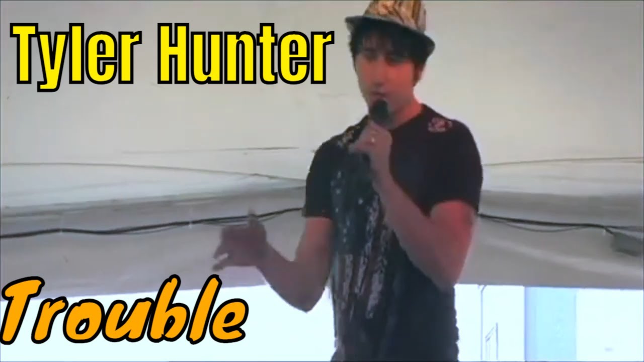 Tyler Hunter sings 'Trouble' at Elvis Week 2011 - YouTube
