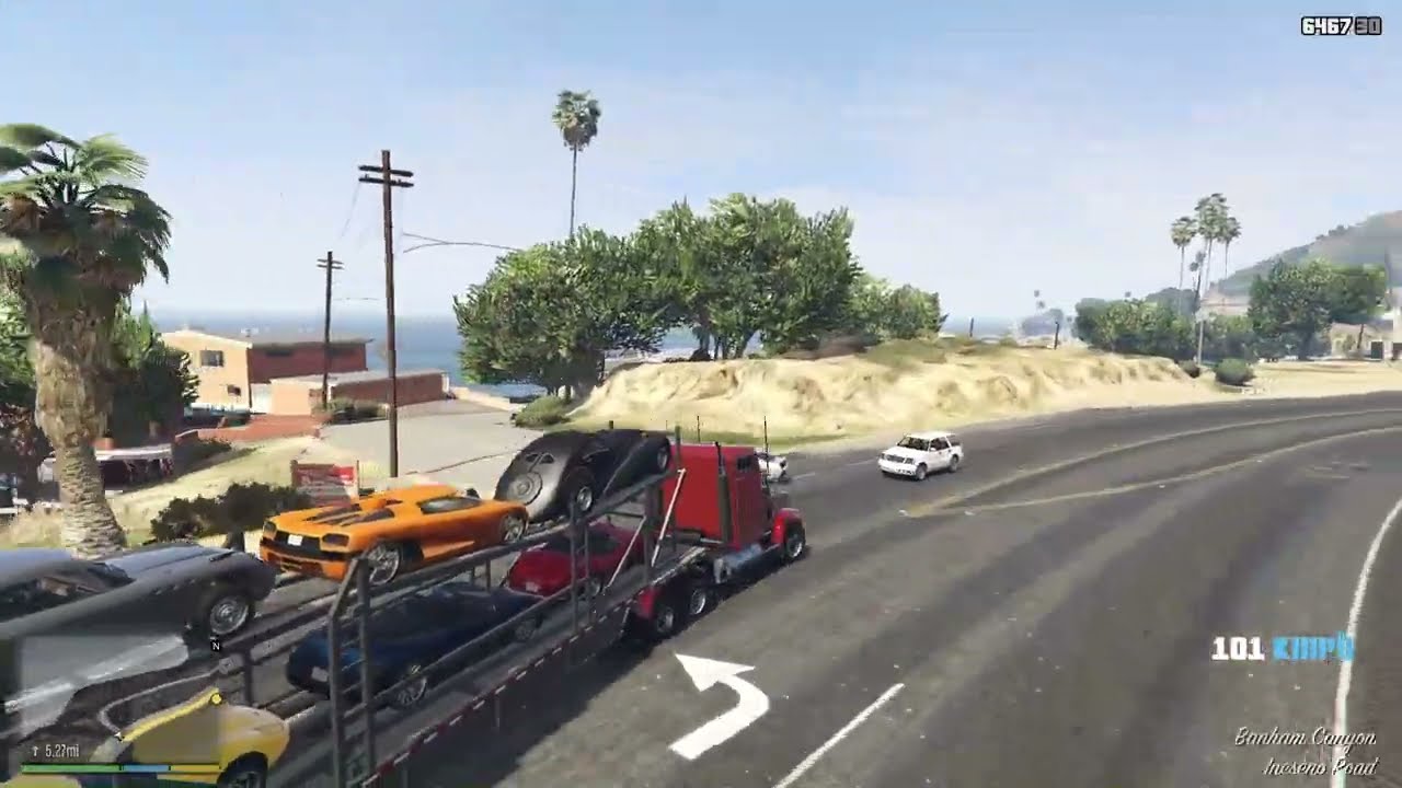 GTA 5 - Mission #58 - Pack Man [100% Gold Medal Walkthrough] - YouTube