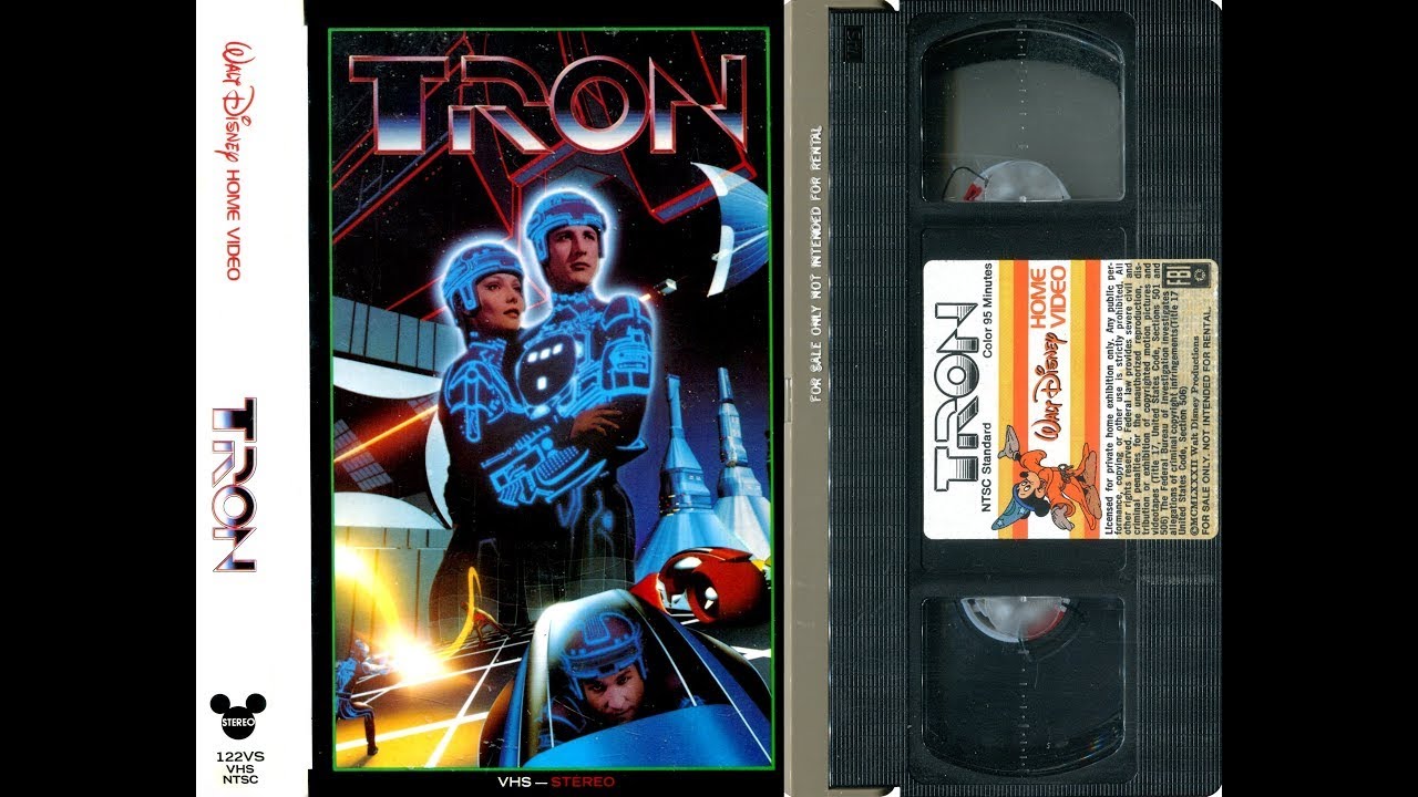 VHS Opening #17:Opening To Tron 1982 VHS - YouTube