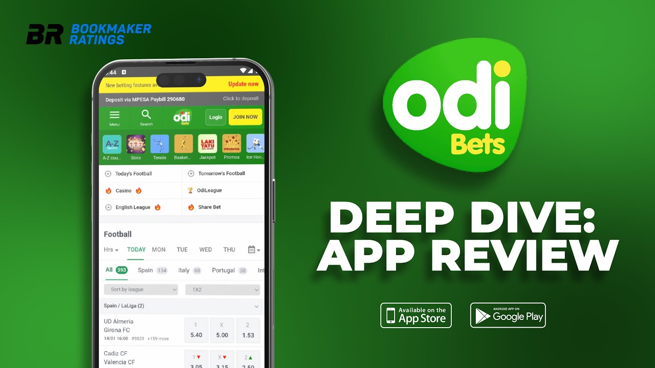 Bookmaker Ratings' Deep Dive: Odibets KE App Review & Guide 2024😥 ...