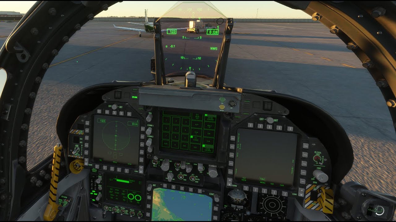 F-18 VTOL landing - YouTube