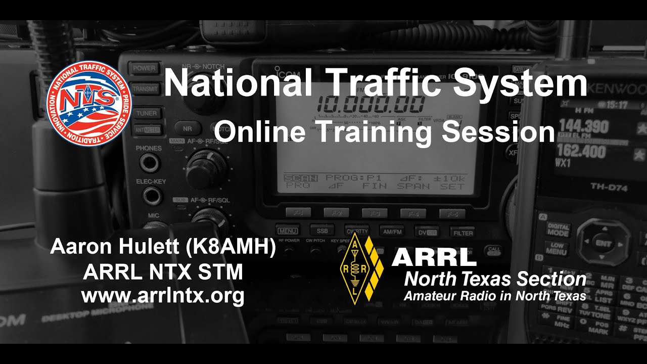 ARRL National Traffic System (NTS) and Radiogram Training - April 17 ...