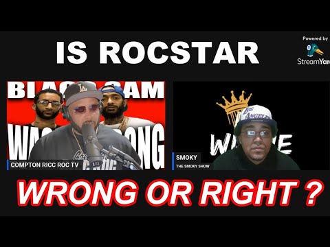 ROCSTAR 2800 Tried to Backdoor BLACC SAM Over NIPSEY HUSSLE? SMOKY ...