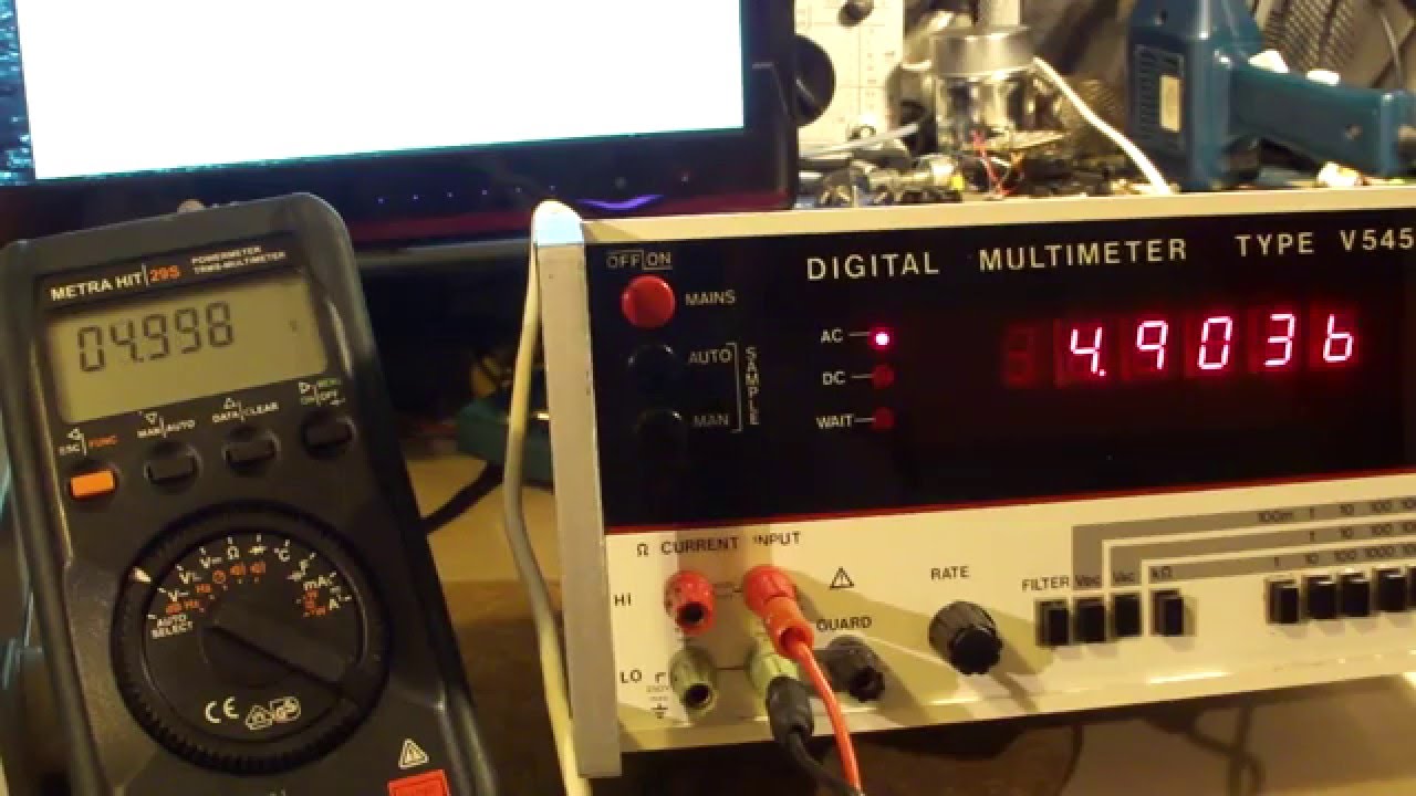 Meratronik DIGITAL MULTIMETER V545 - test TRMS (?) multimetru V545 i ...