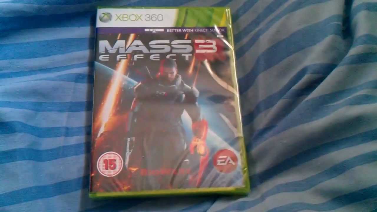 Mass Effect 3 Unboxing! {HD} - YouTube