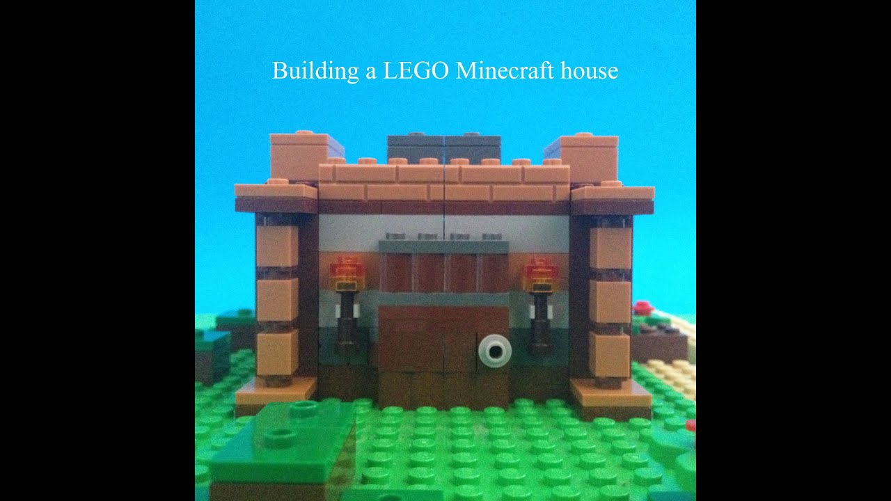 Building a LEGO Minecraft house - Stop Motion - YouTube