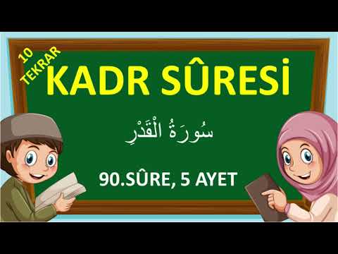 Kadr Suresi ( Kadir Suresi ) Okunuşu ve Anlamı 10 Tekrar