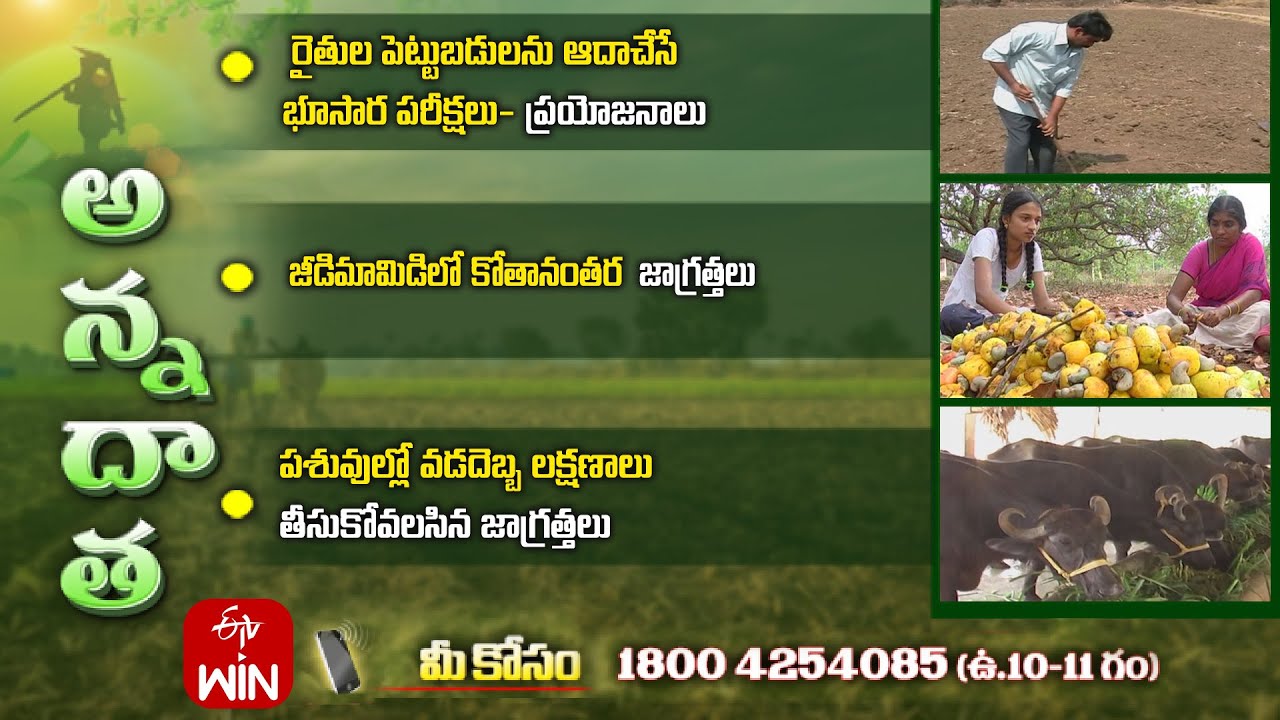 10th May 2025 | Annadata | అన్నదాత | Full Episode | ETV - YouTube