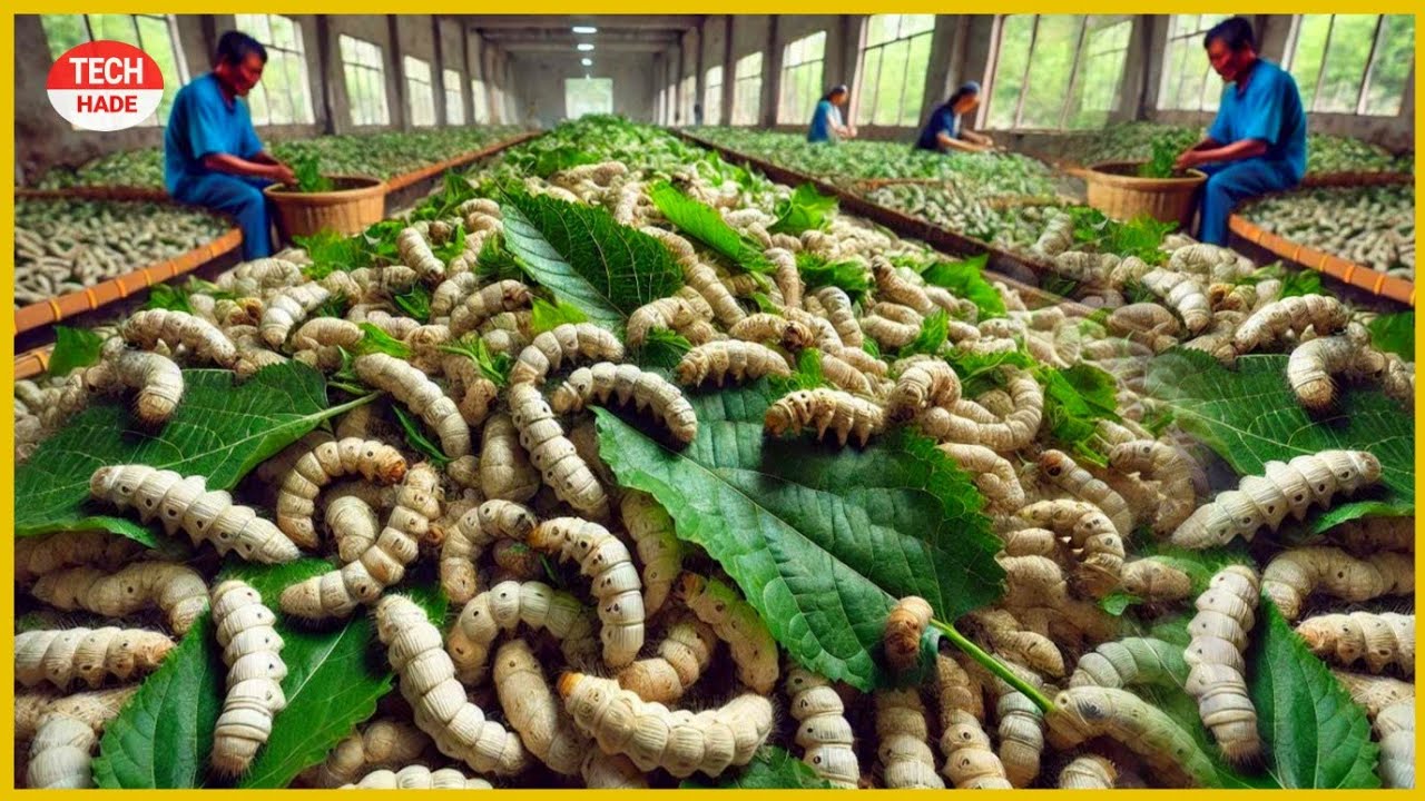 Melihat Budidaya Ulat Sutra Jepang Menjadi Kain Sutera Kualitas terbaik ...