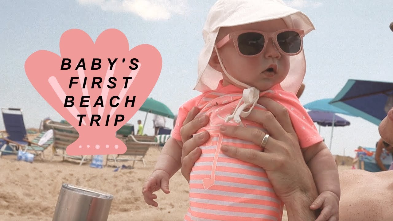 BABY'S FIRST BEACH TRIP | VLOG 8 - YouTube