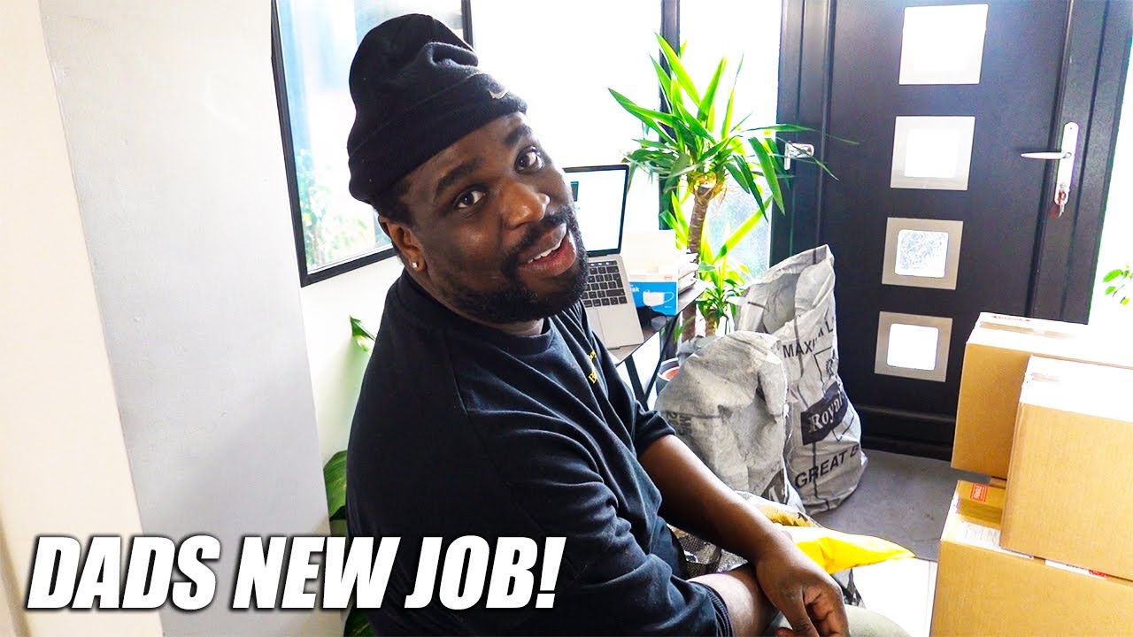 DAD STRUGGLES WITH HIS NEW JOB! - YouTube