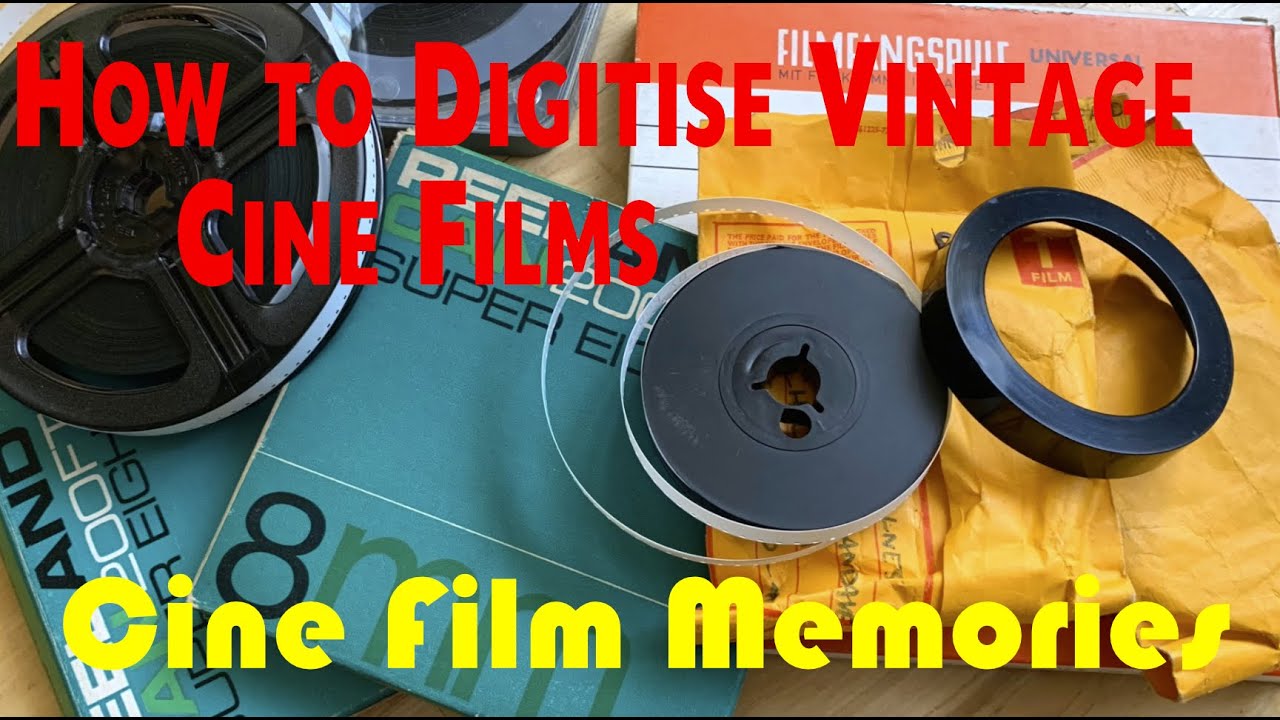 How to Capture and Digitise Vintage Cine Films using a Reflecta 8mm ...
