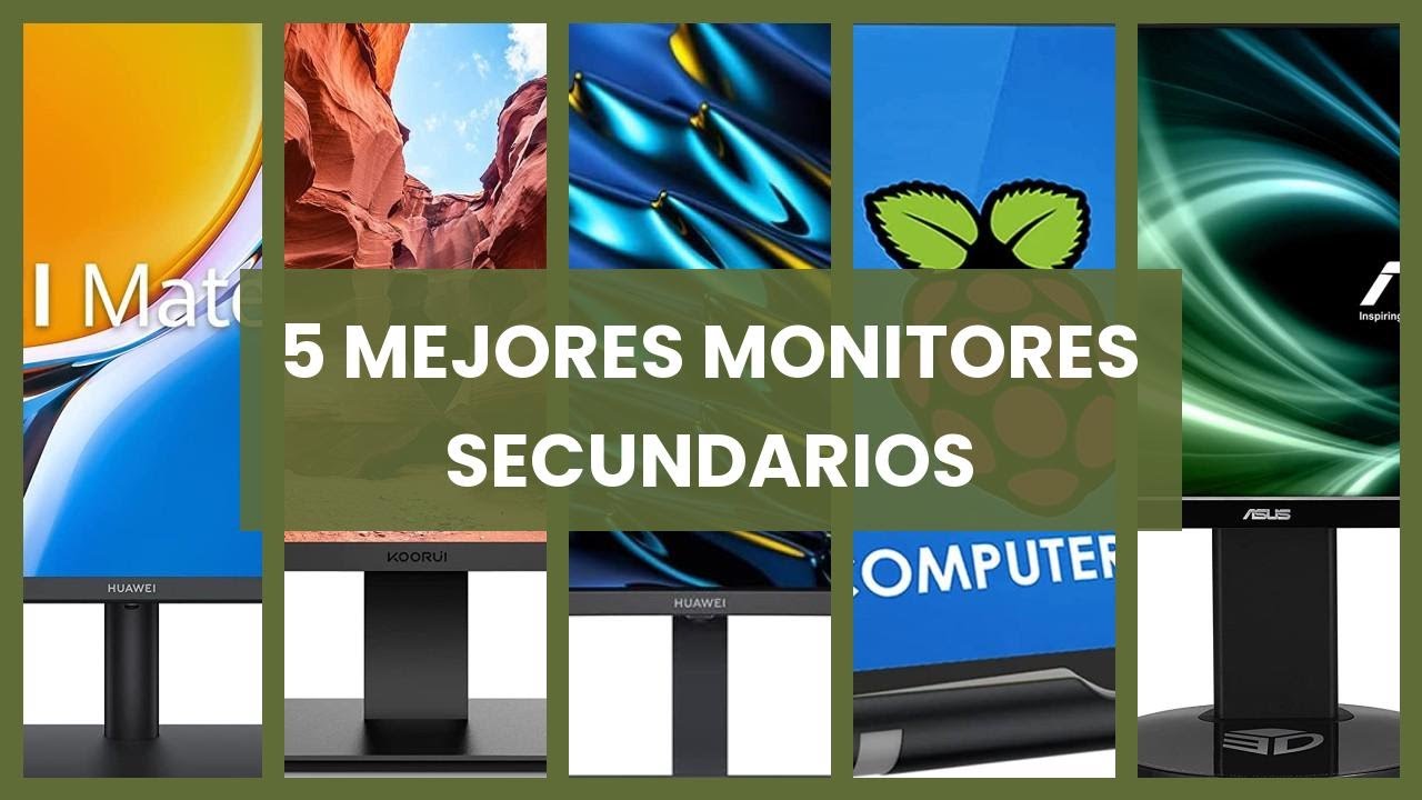 Monitor secundario: 5 mejores monitores secundarios - YouTube