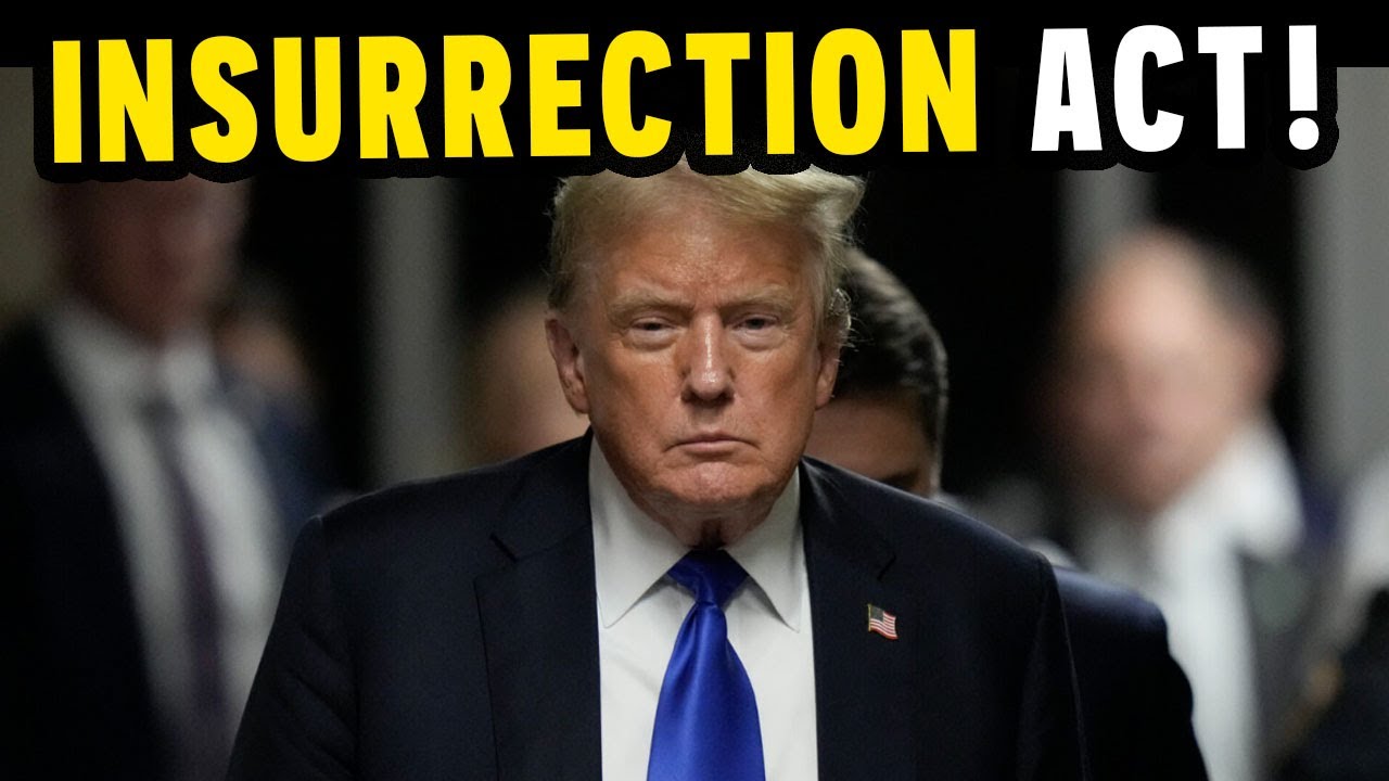 Trump: 'I Will Invoke Insurrection Act!' - YouTube