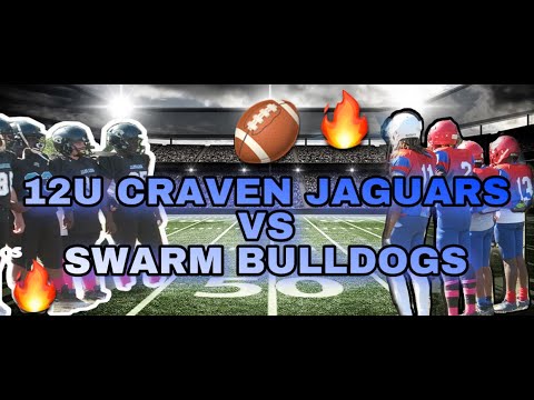 12U CRAVEN JAGUARS VS SWARM BULLDOGS - YouTube