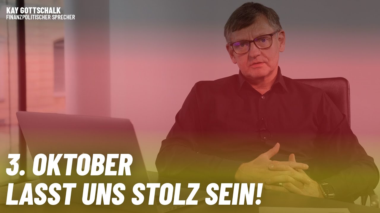 Lasst uns Stolz sein! - Kay Gottschalk - AfD - YouTube