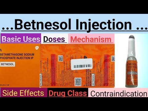Betnesol Injection।। Betamethasone Injection ke full review in hindi ...