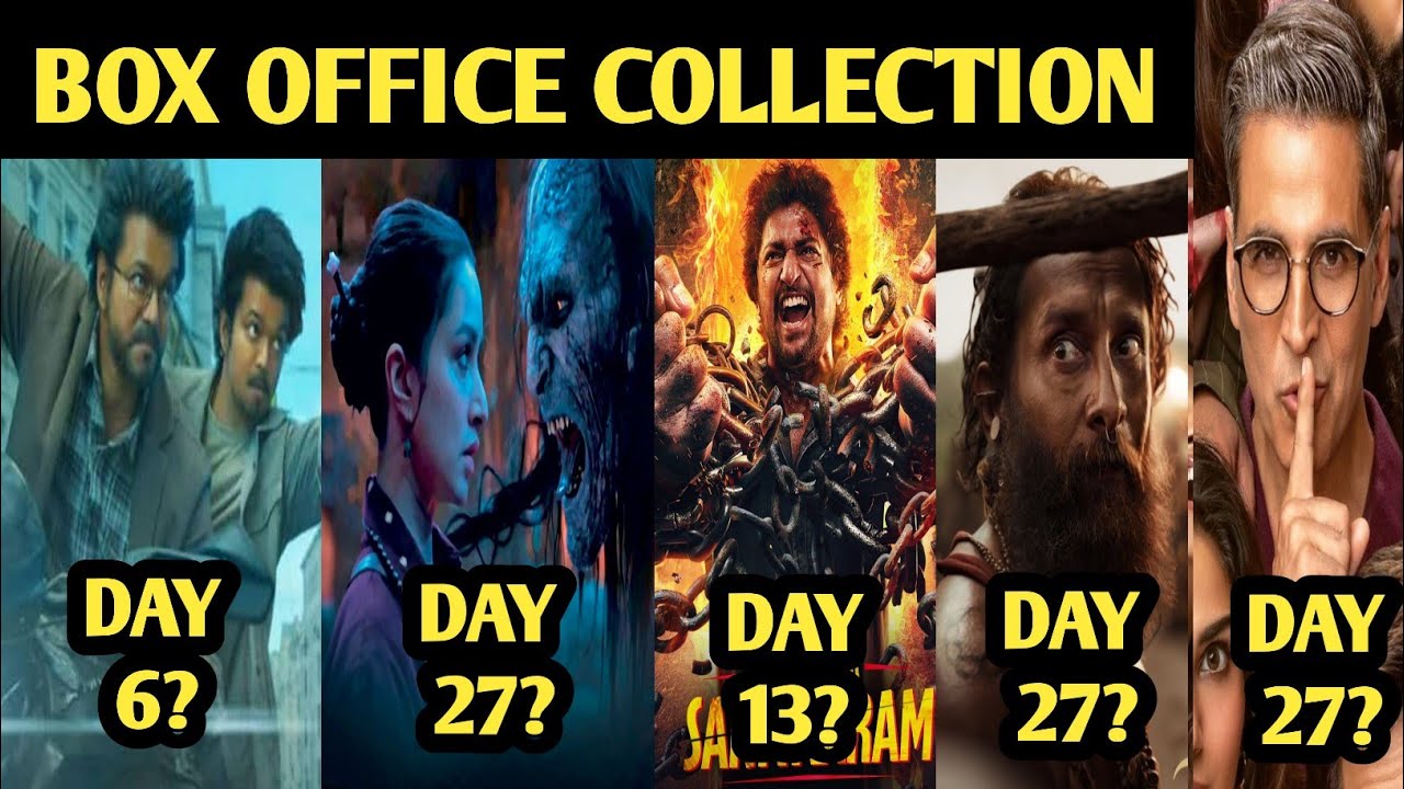 stree 2 day 27 collection, saripodhaa sanivaaram, the greatest of all ...