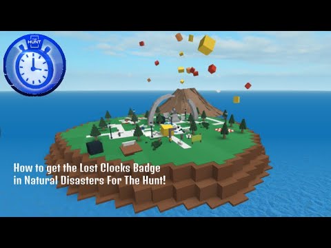 How to get Egg Hunt Badge in Natural Disasters! - YouTube