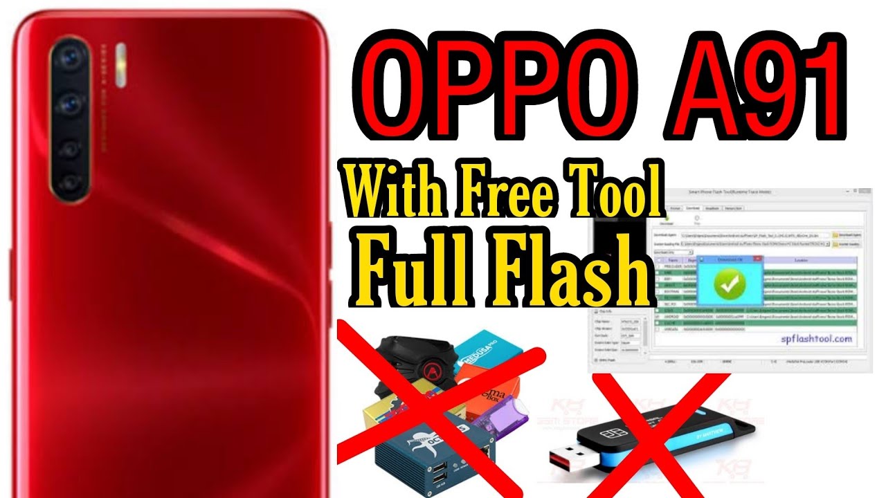 How to Flash Oppo A91 CPH2021 Dead Boot Repair Un-root Imei Hang on ...