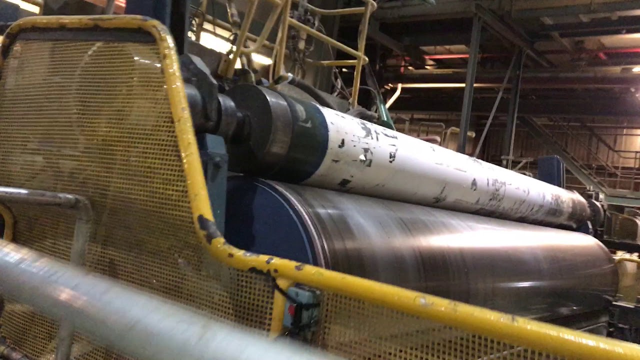 5000 mm Wide Paper Machine - YouTube