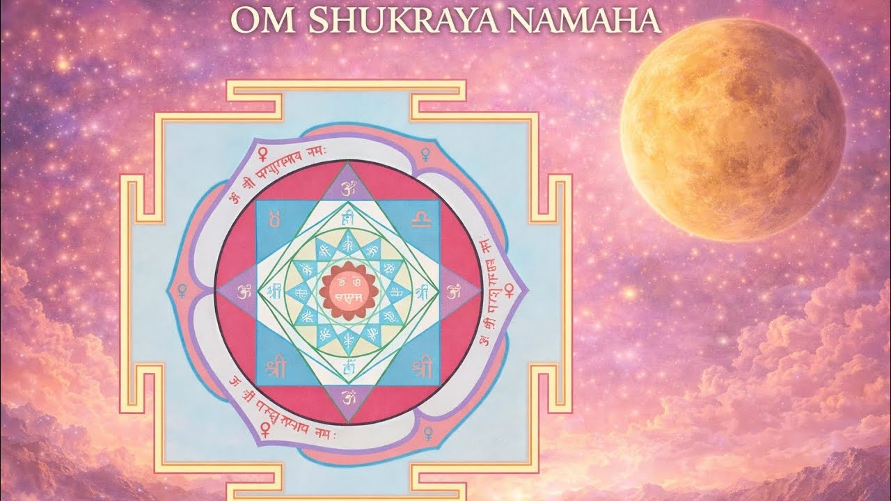 Мантра ВЕНЕРЕ 108 раз. Venus Mantra 108 times. Om Shukraya Namaha - YouTube