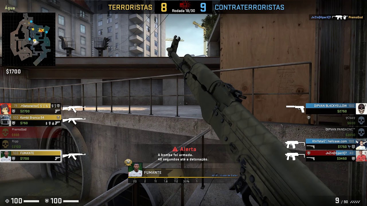 Counter Strike Global Offensive Pro Round - YouTube