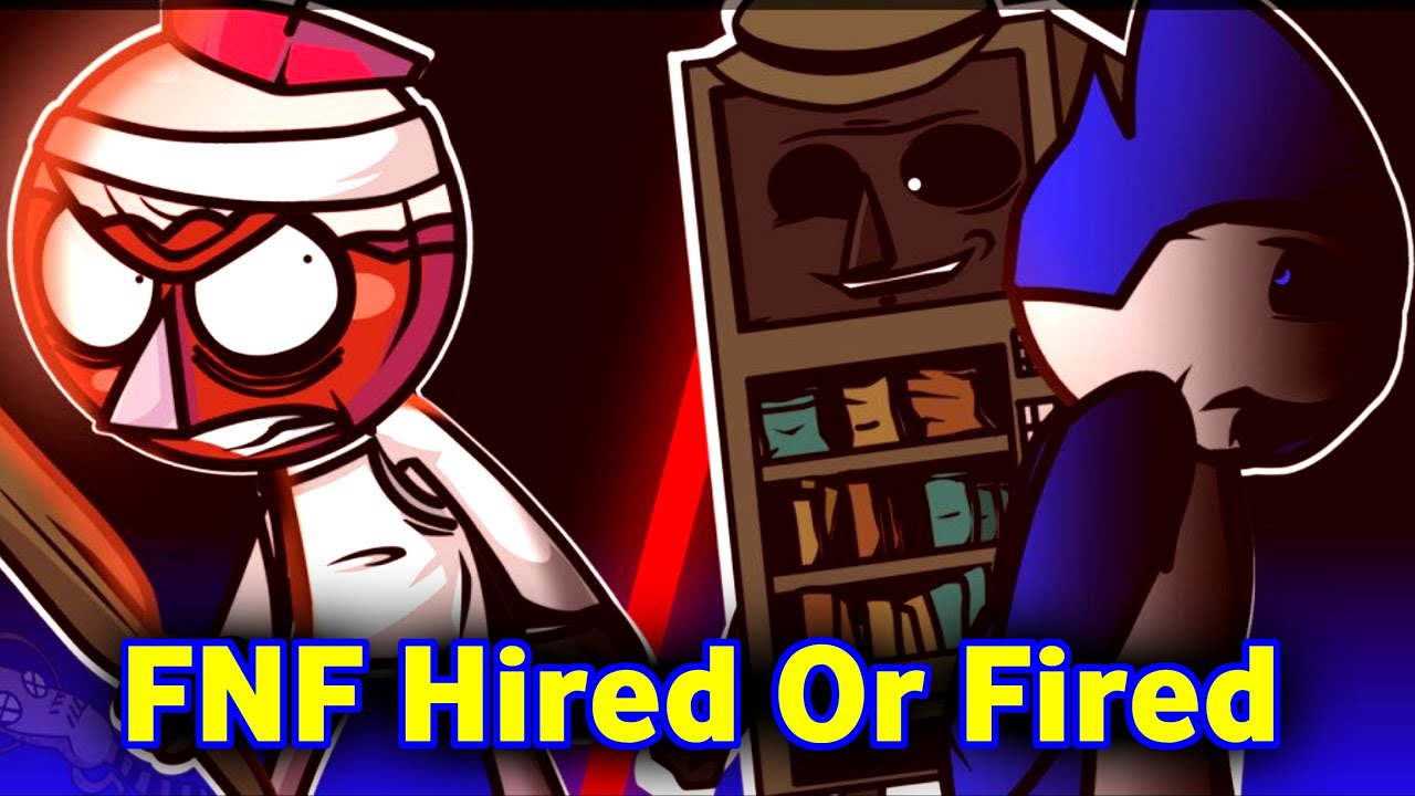 FNF Hired Or Fired|Sprites Gameplay|Bold Or Brash. Benson Vs Starved ...