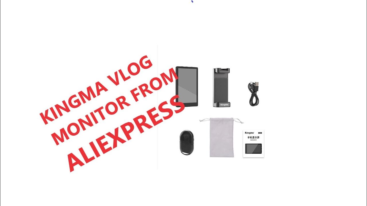 KingMa Vlog Monitor From ALIEXPRESS - YouTube