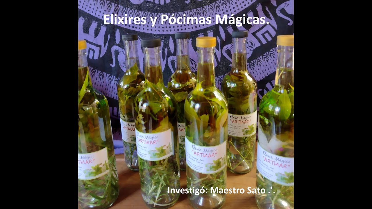 ELIXIRES y PÓCIMAS MÁGICAS. - YouTube