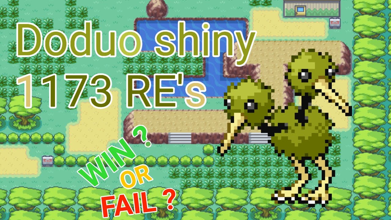 [SAFARI ZONE] Doduo chromatique // Shiny Doduo (1173 RE's) - YouTube