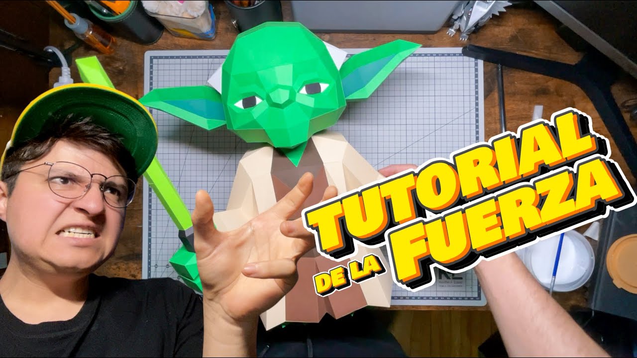 La fuerza estará contigo armando este increíble Papercraft. Tutorial de ...
