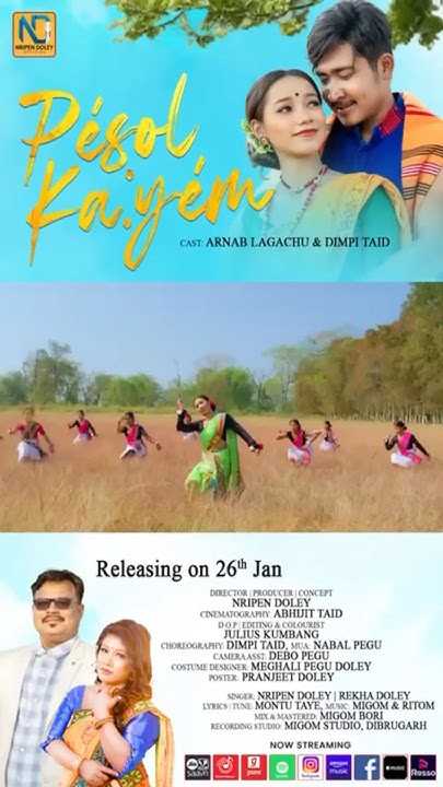 PÉSOL KA:YEM NEW MISING OFFICIAL MUSIC VIDEO COMING SOON 2025 || ARNAV LAGACHU & DIMPI TAID ...
