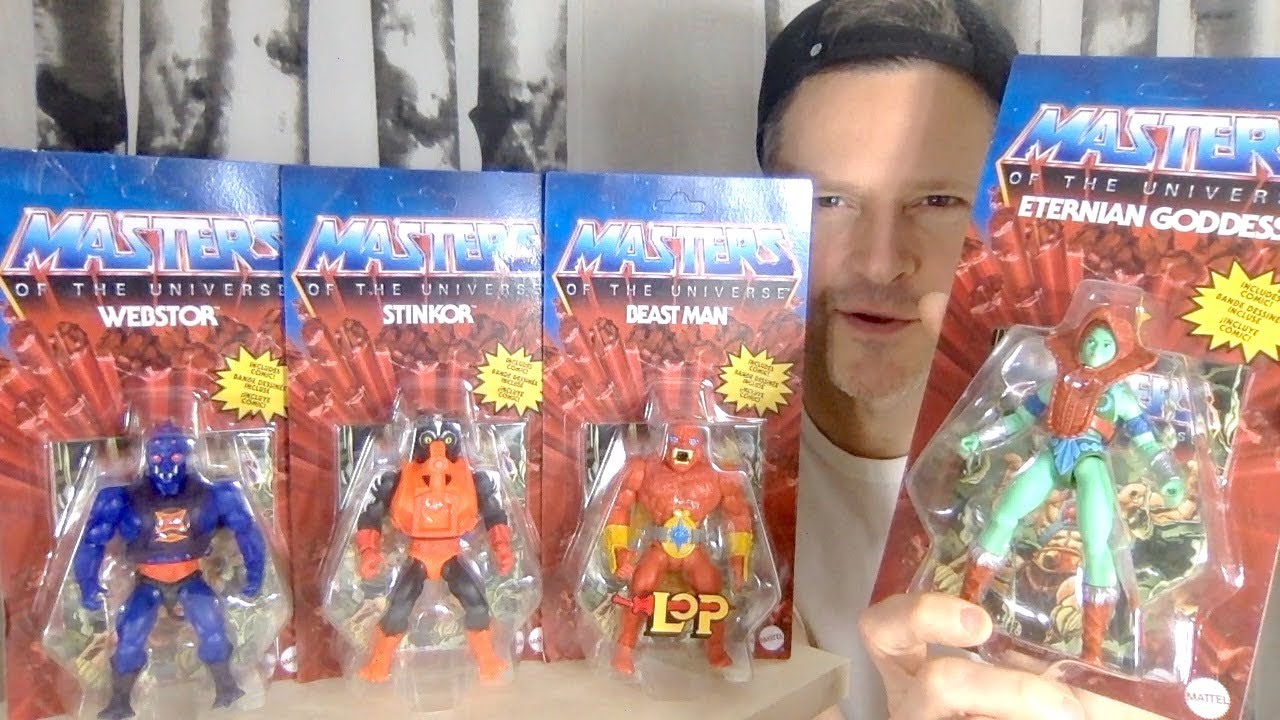 MASTERS OF THE UNIVERSE ORIGINS WAVE 6 REVIEW MOTU LOP BEAST MAN ...