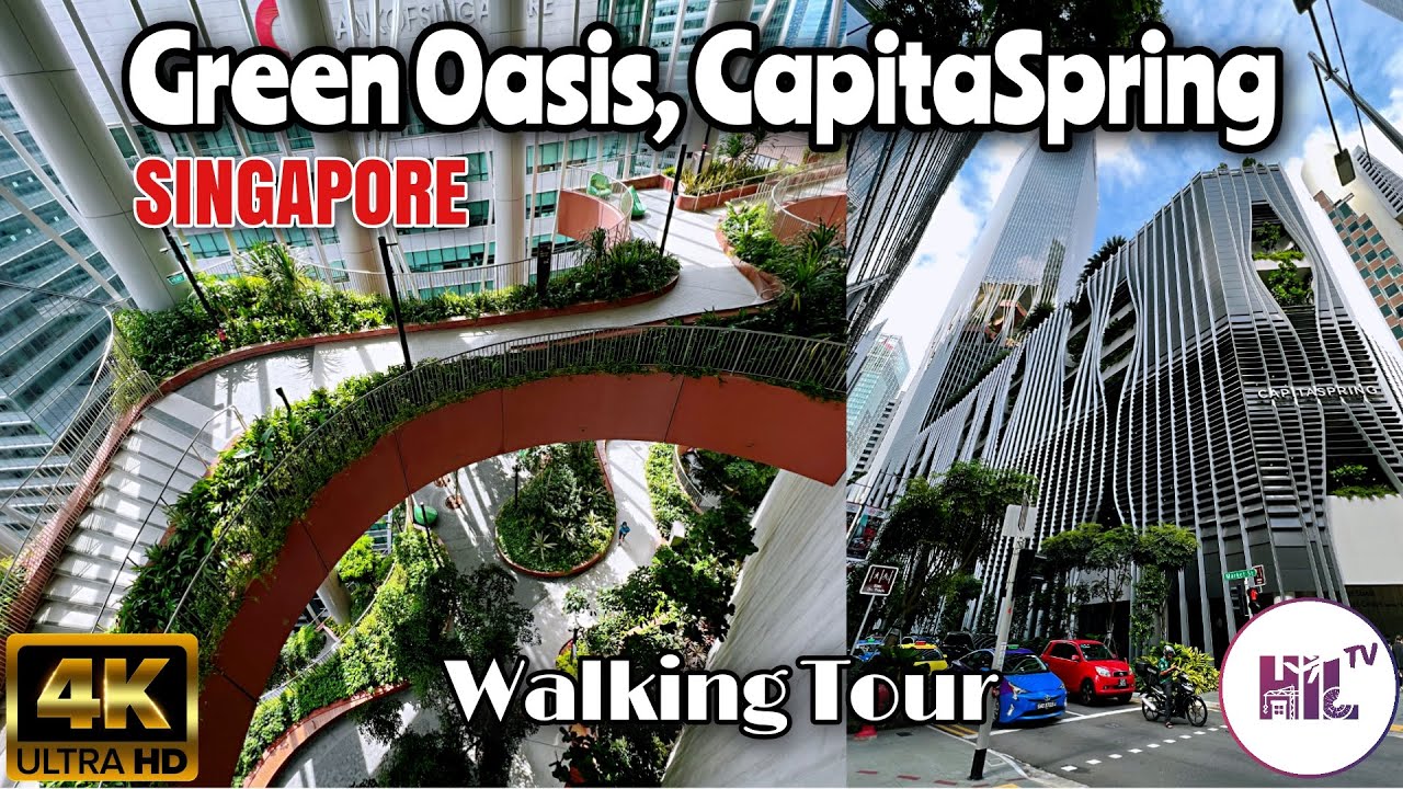 Green Oasis at CapitaSpring | New CBD Skyscraper | Raffles Place ...