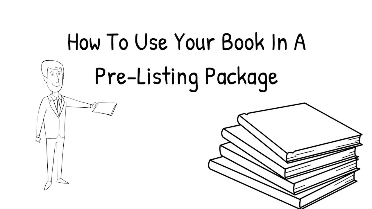 Using Your Book In A Pre Listing Package - YouTube