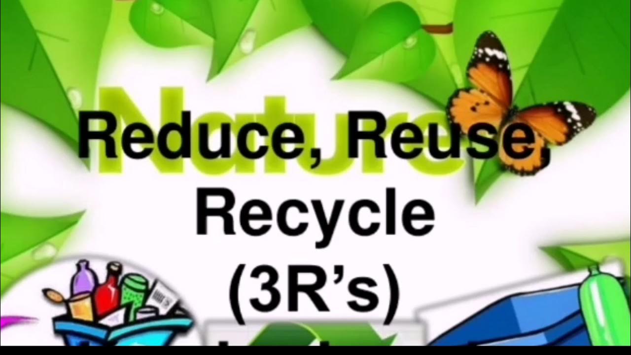 Reduce Reuse Recycle | 3R's | #englishahead | #tipstouse| #recycling ...