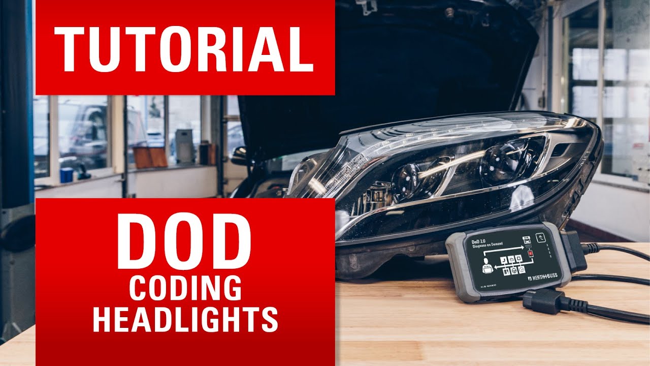 Coding headlights with DoD [with BCI] - YouTube