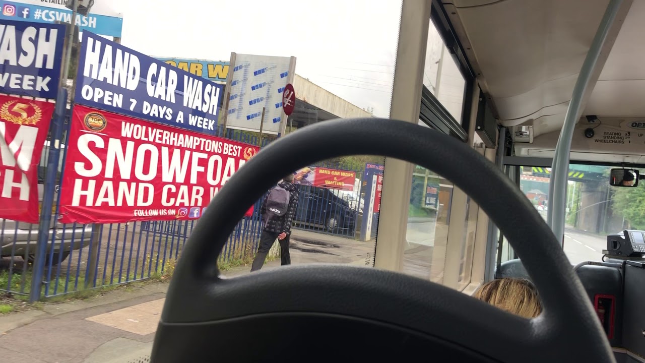 530 Wolverhampton To Rocketpool (Part 1 Wolverhampton To Bilston) - YouTube