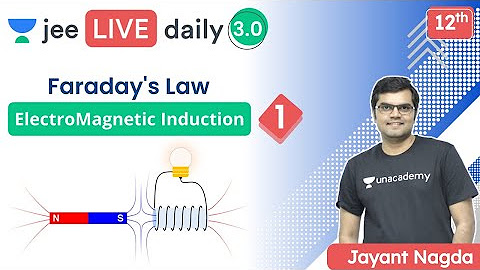 JEE | ElectroMagnetic Induction - Playlist | Class 12 | Unacademy JEE | JEE LIVE DAILY 3.0 | IIT ...