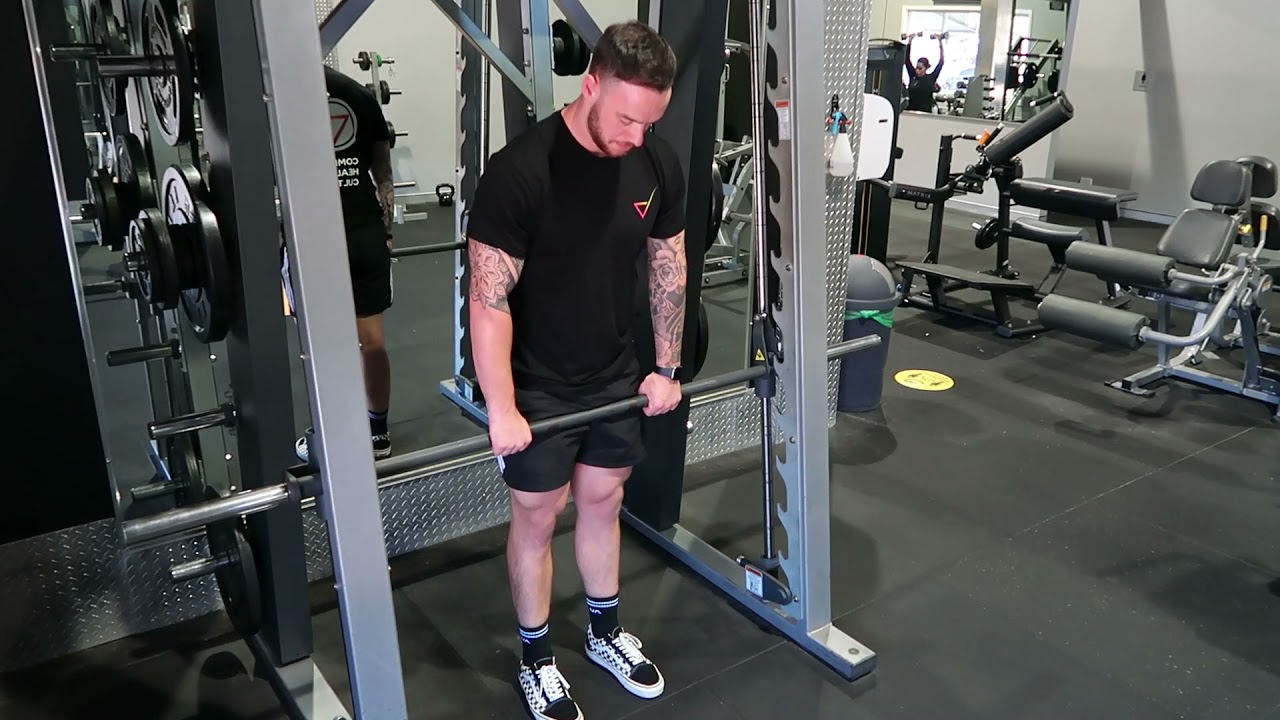 Smith Machine Stiff Leg Deadlift - YouTube