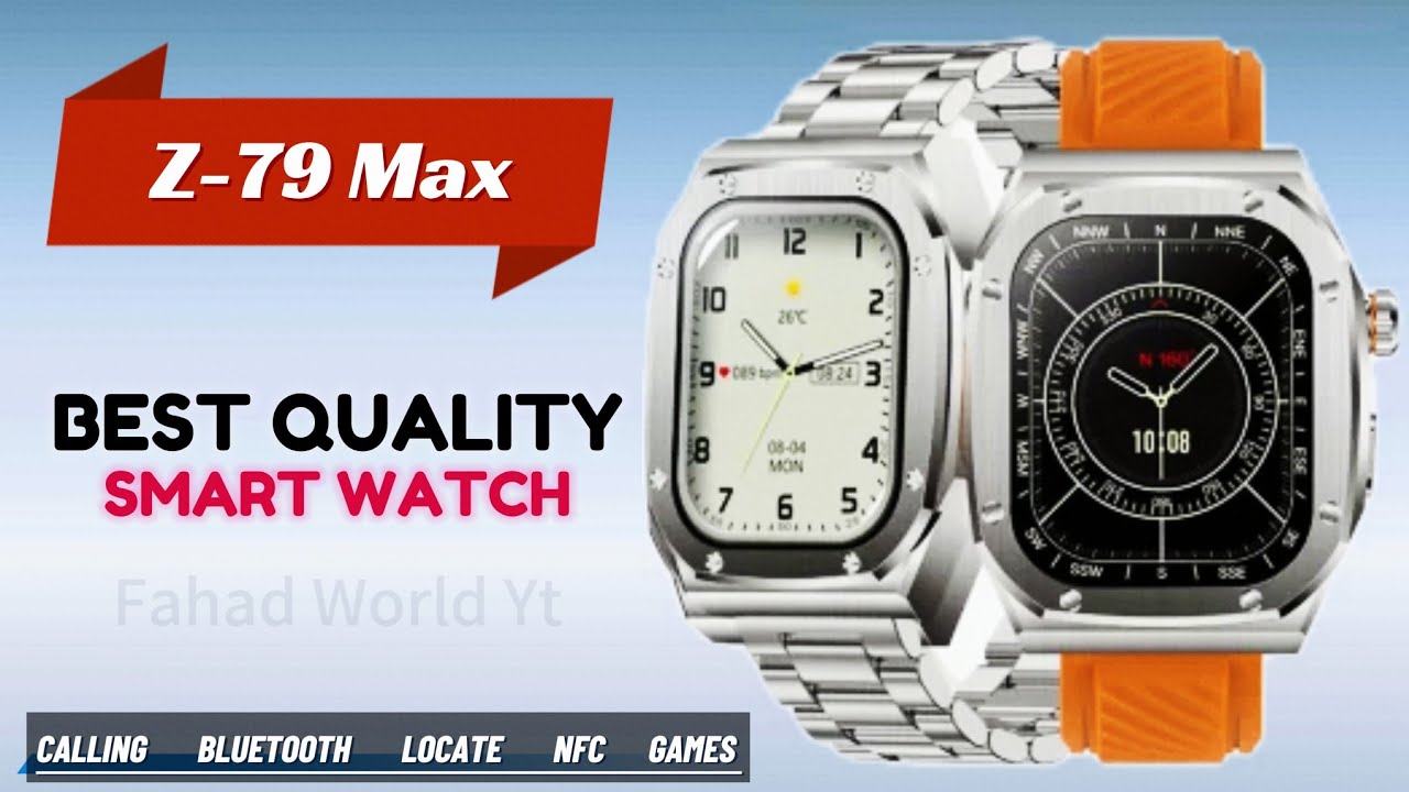 smart watch z79 max @Fahadworldyt - YouTube