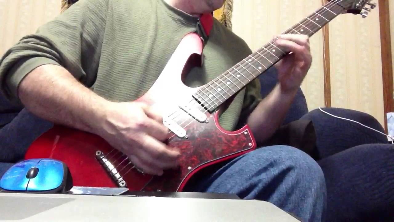 Ibanez Fireman FRM100 Paul Gilbert Guitar: YJM-100 Marshall amp - YouTube